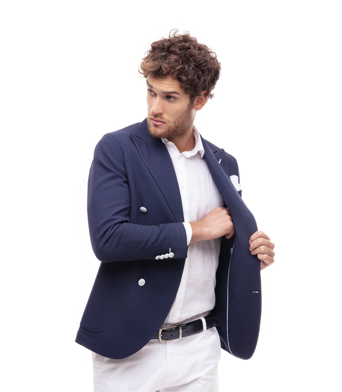 Giacca blu da uomo elegante business | Valerio 1966